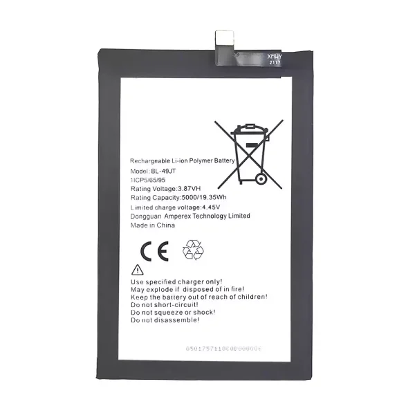 Replacement battery BL-49JT for Tecno Camon 17 Pro / Camon 18P / Spark ...